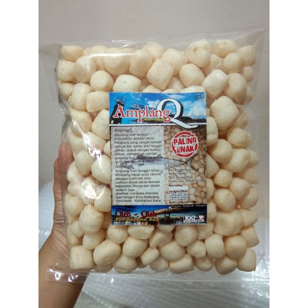 Jual Amplang Ikan Tenggiri Khas Ketapang / Getas Ikan / Getes / Oleh ...
