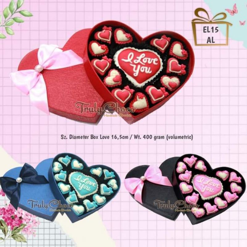 Jual kado love edition 2023 / coklat valentine trulychoco EL15 AL ...