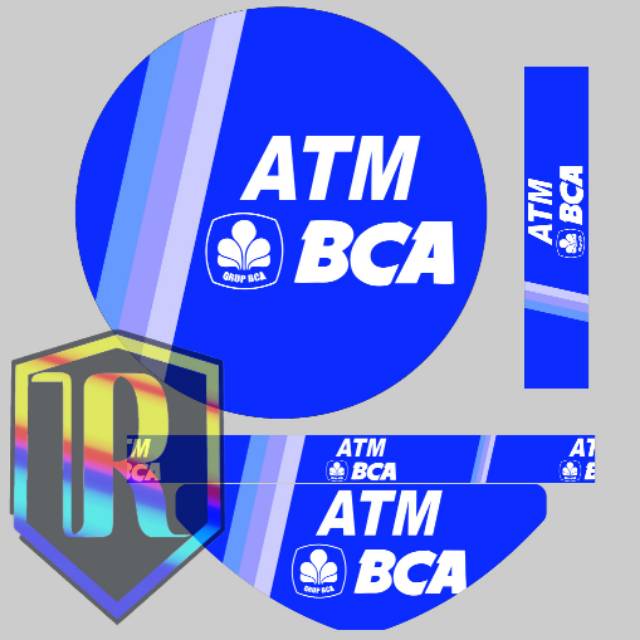 Jual stiker tebok Lovebird sticker decal ATM BCA | Shopee Indonesia