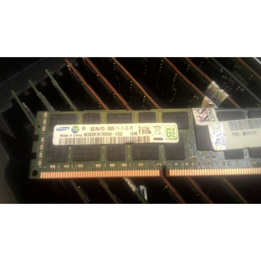 Jual Ram Server 8GB 2RX4 PC3-12800R-11-11-E2-P2. Samsung | Shopee Indonesia