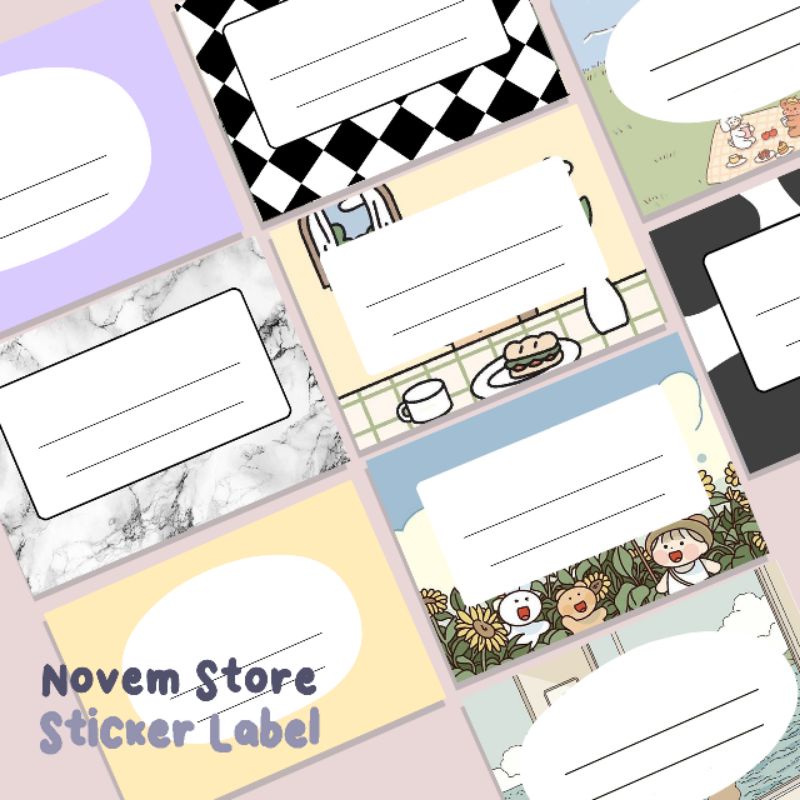 Jual STIKER LABEL BUKU / BOOK STICKER LABEL - PHOTO PAPER GLOSSY ...