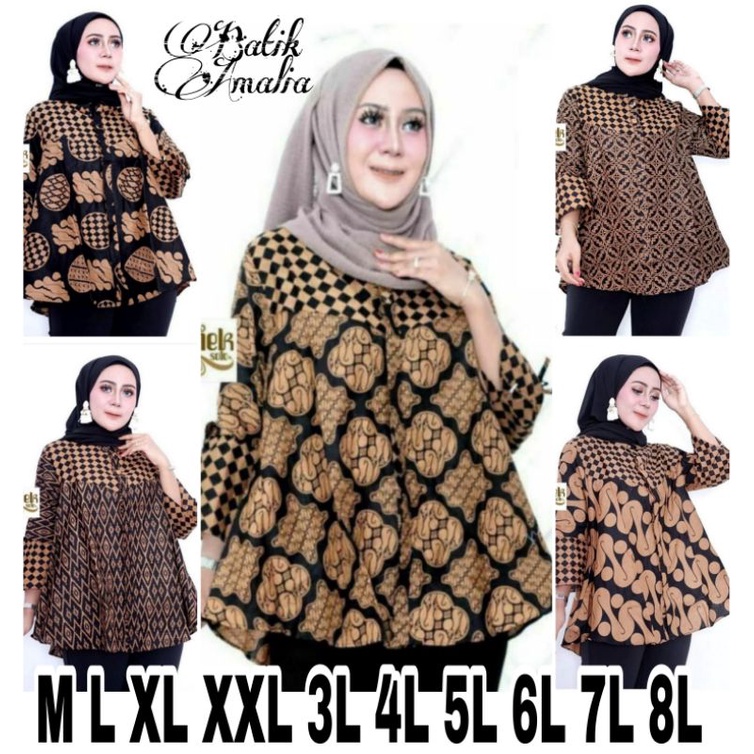Jual Batik jumbo BIG SIZE JUMBO XXL XXXL 3L 4L 5L MURAH BATIK JUMBO ...