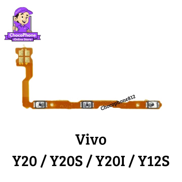 Jual FLEXIBLE ON OFF VIVO Y20 Y20S Y20I Y12S FLEX SWITCH TOMBOL POWER ...