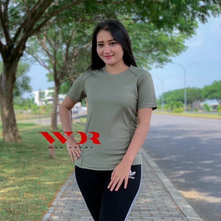 Jual Baju Olahraga Wanita Senam Zumba Aerobic Kaos Running Tshirt ...