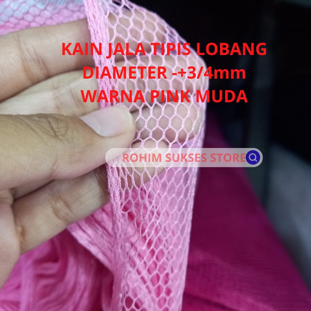 Jual Kain Jala Tipis jaring Harga Meteran Murah Lebar 150cm | Shopee ...