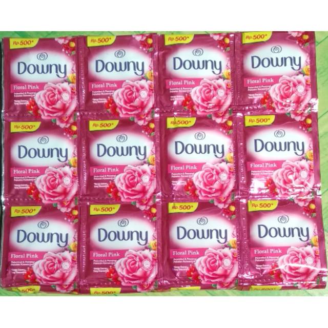 Jual Downy 500 rupiah Downy Renceng isi 12 Pewangi Pakaian Downy Sachet ...