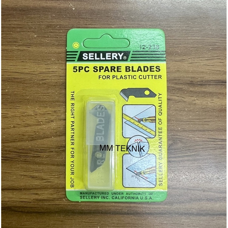 Jual 5 PCS Mata Pisau Cutter Akrilik Sellery Mata Kater Acrylic Sellery ...