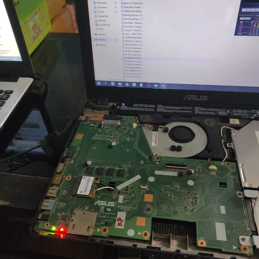 Jual Motherboard Mobo Mainboard Laptop Asus X551 X551C X551Ca | Shopee ...