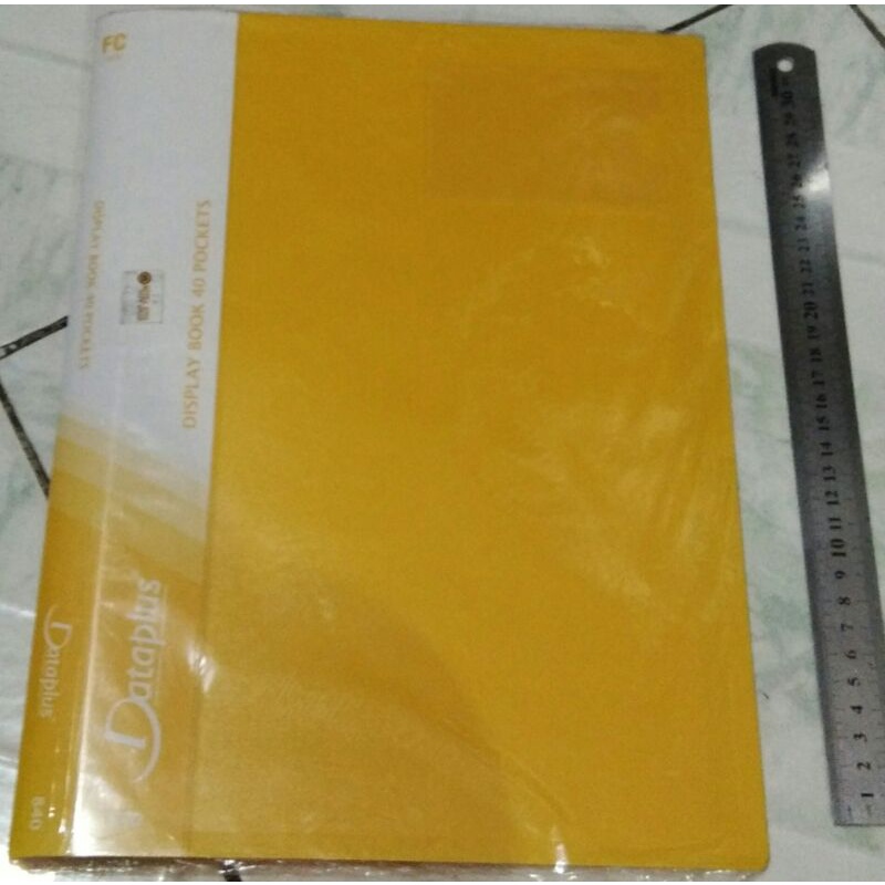Jual ATK MAP FOLDER KANTONG PLASTIK WARNA TRANSPARAN ISI 40 LEMBAR ...