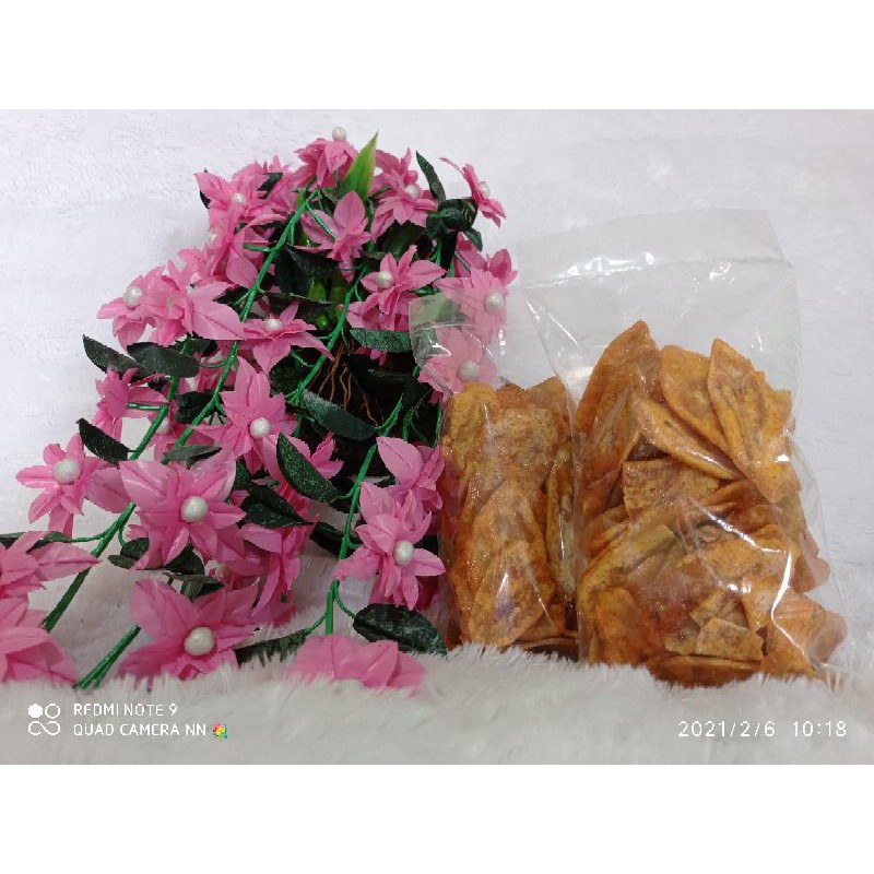 Jual Kripik pisang manis (criping pisang panjang) 250g / snack kiloan ...