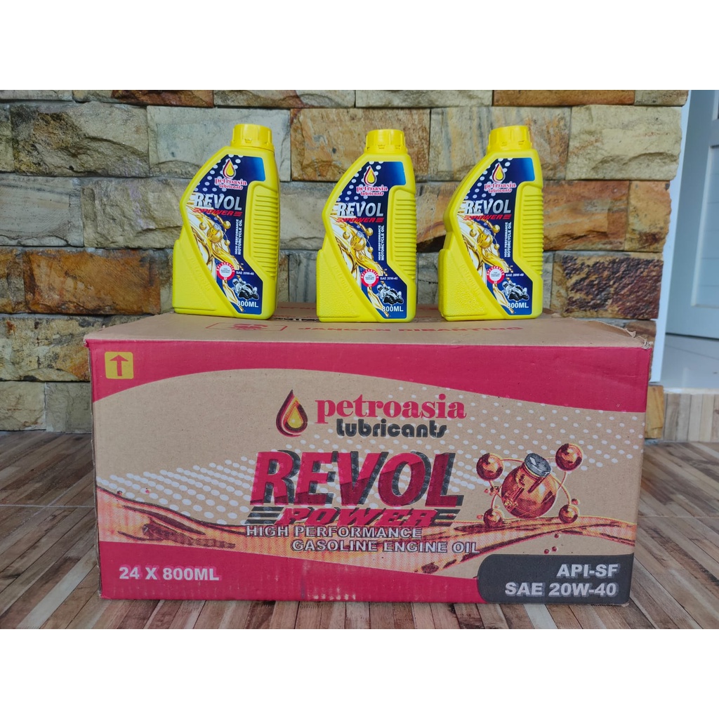 Jual Oli motor Petroasia REVOL POWER/Oli Mineral untuk segala jenis ...