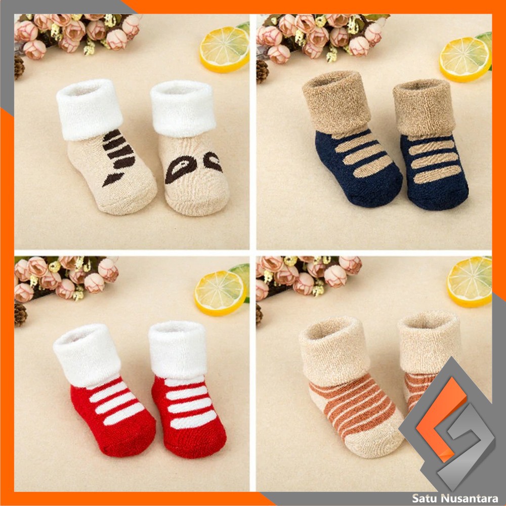 Jual SN-P4 Kaos Kaki Anak Bayi Lucu Bahan Katun Kaus Kaki Prewalker Fashion Bayi Unisex Murah ...
