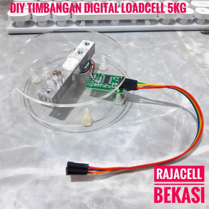 Jual DIY Timbangan Digital 5Kg sensor berat loadcell untuk project ...