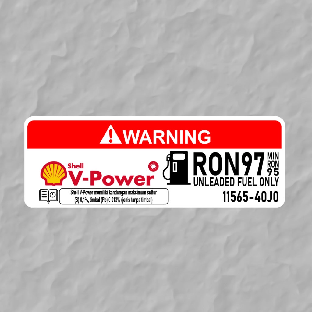 Jual Sticker SHELL VPOWER | Sticker Motor | Sticker RACING | Shopee ...