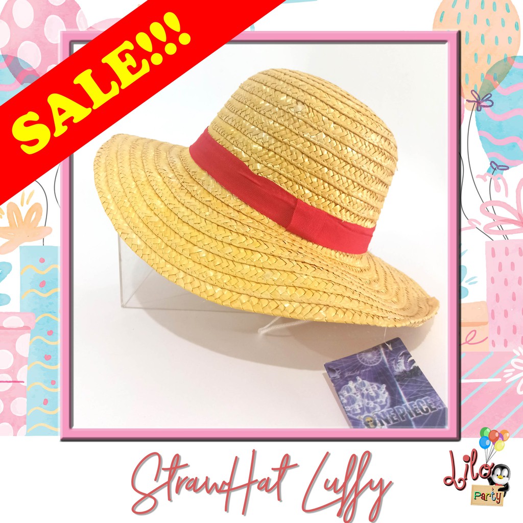 Jual Topi Luffy Anime "ONE PIECE" / Topi Jerami Mugiwara | Shopee Indonesia