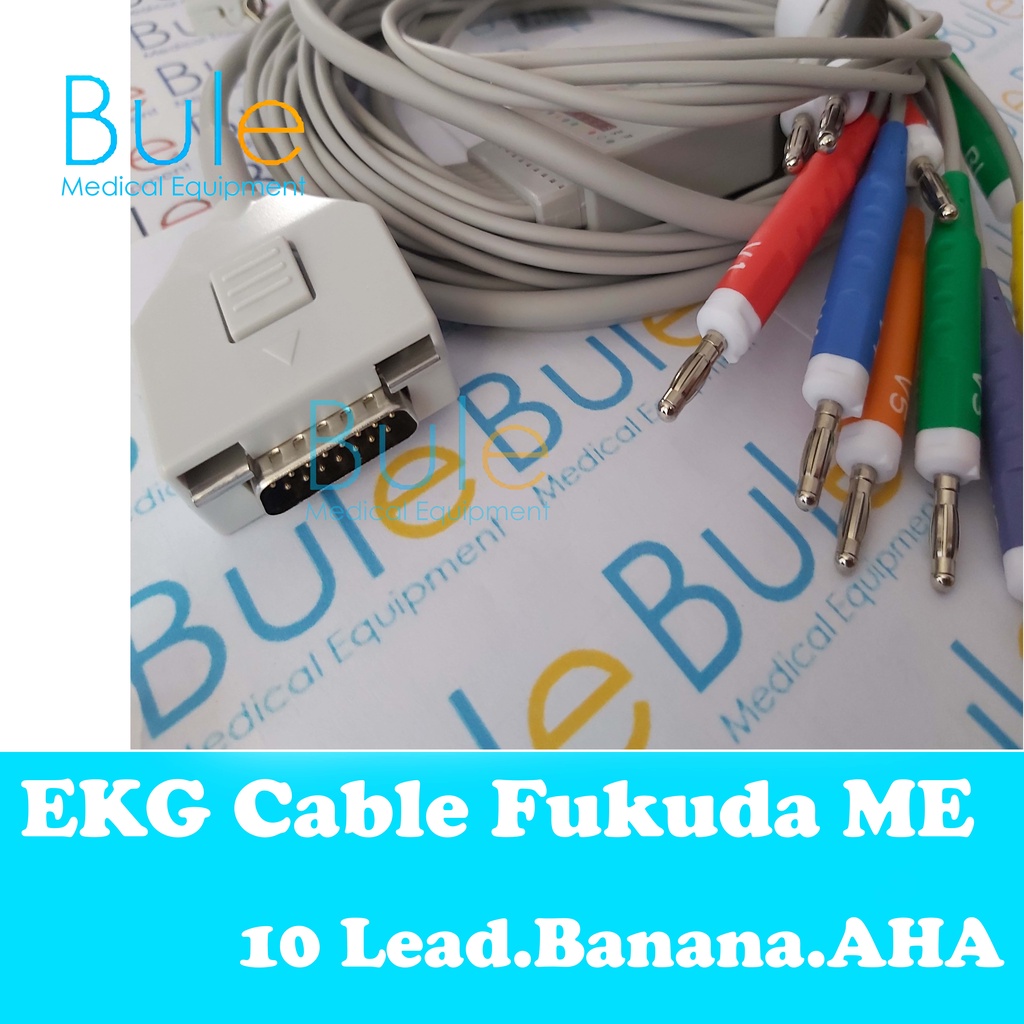 Jual EKG Cable Fukuda ME 10 Leads | Shopee Indonesia