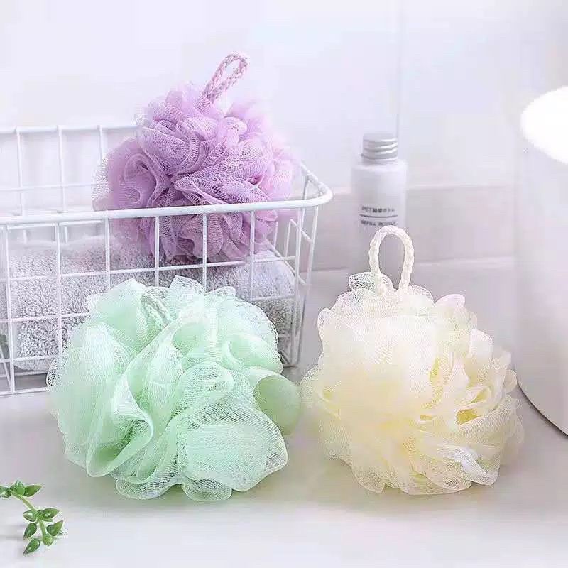 Jual SPONS MANDI SHOWER PUFF SPON BADAN | Shopee Indonesia