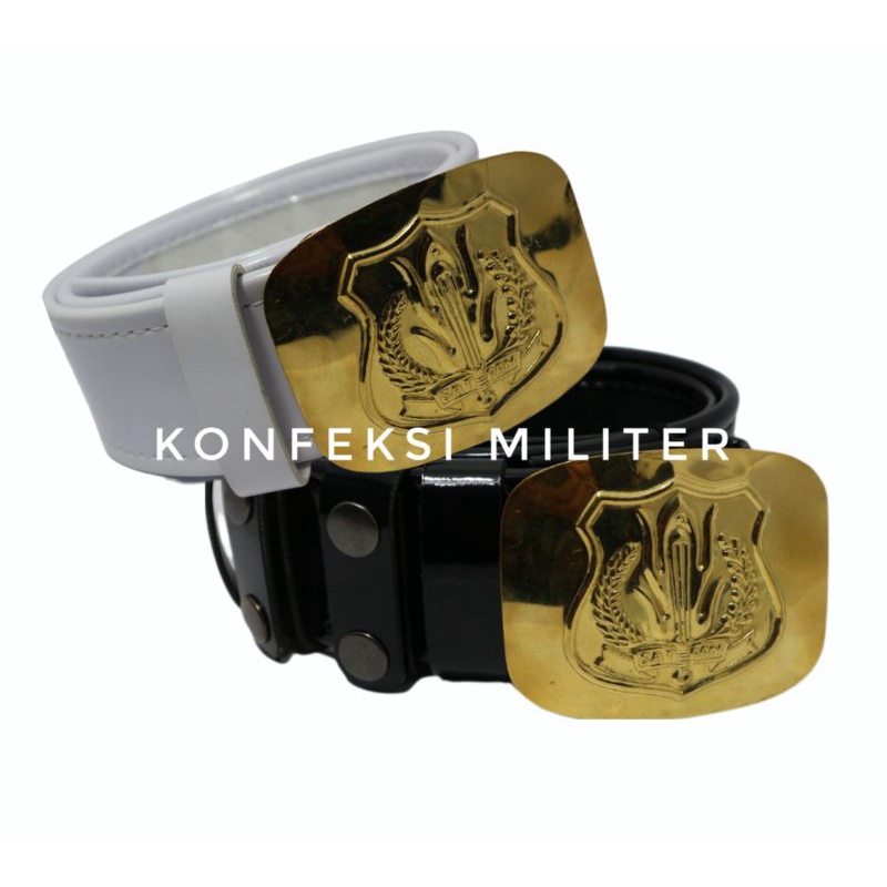 Jual KOPEL SATPAM PDH / PDL KILAP ikat pinggang satpam security hitam ...