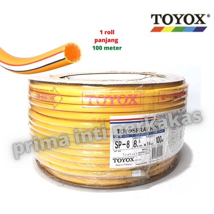 Jual SELANG ANGIN ANGIN TOYOX SP-8 /SELANG KOMPRESOR TOYOX 5/16" 8,5 x ...