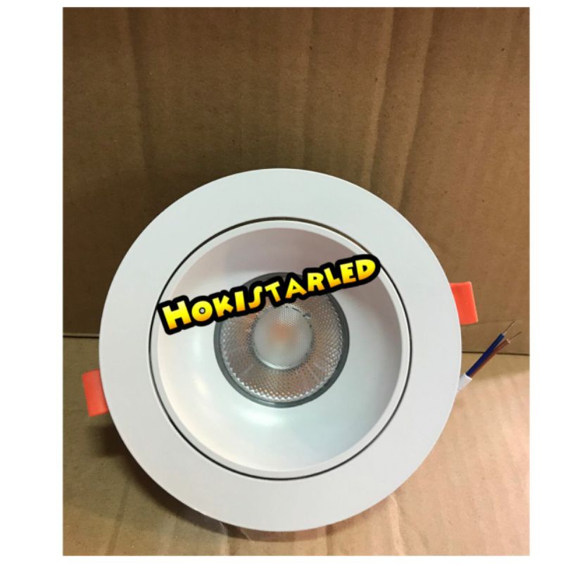 Jual Downlight plafon led cob 20watt 20 w tanam plafon ceiling 20w ...