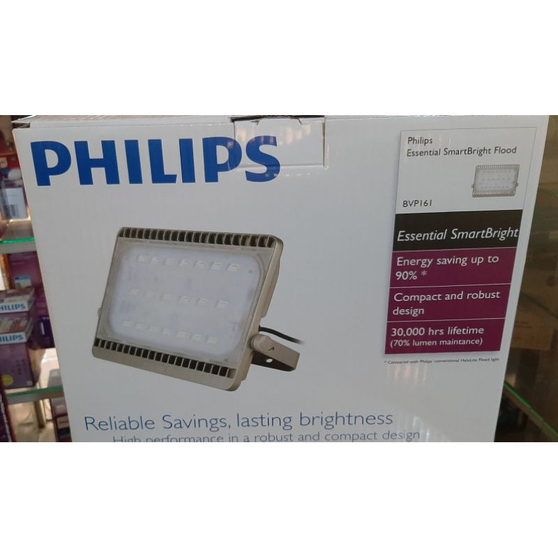 Jual LAMPU SOROT LED PHILIPS BVP161 LED60/70W CW 5700K 220 - 240V WB GREY | Shopee Indonesia
