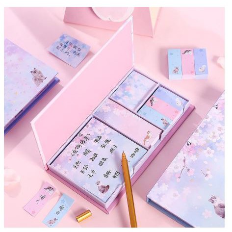 Jual Sticky Note Set / Memo mini set | Shopee Indonesia