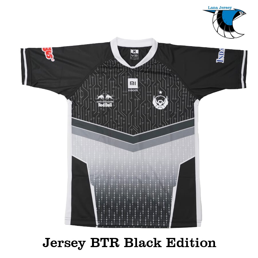 Jual Jersey BTR Bigetron 2021 Black Edition Mlbb,freefire,Aov,Pubg ...