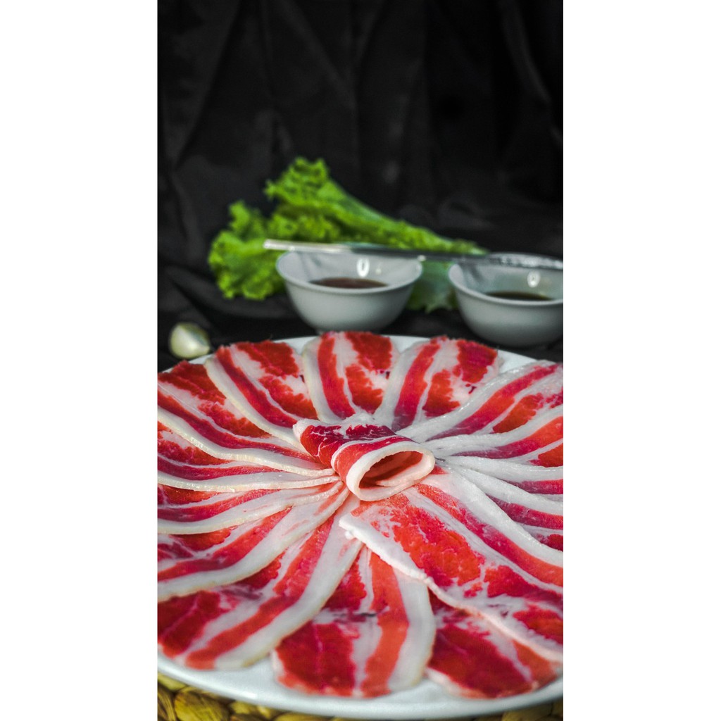Jual Beef Slice Lemak Daging Sapi US Iris BBQ Shabu 500gr (vacum press ...