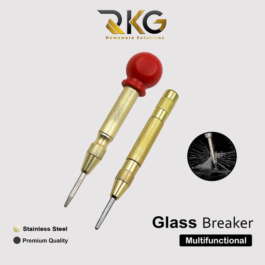 Jual RKG Pemecah Kaca Mobil Darurat Multifungsi Kuningan / Glass Safety ...