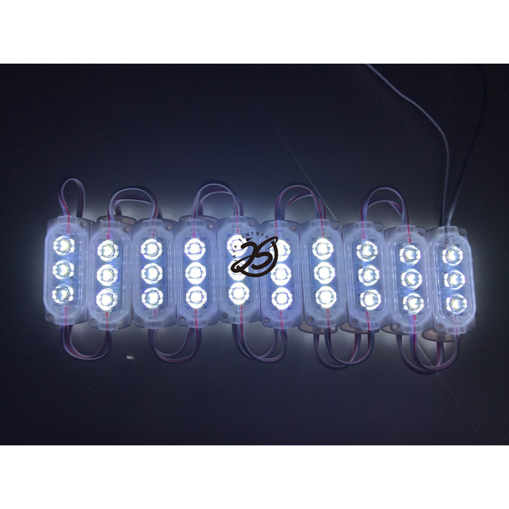 Jual LED ULTRASONIC 3 MATA 24V LED KOTAK TRUK LED MODUL 3 MATA ...