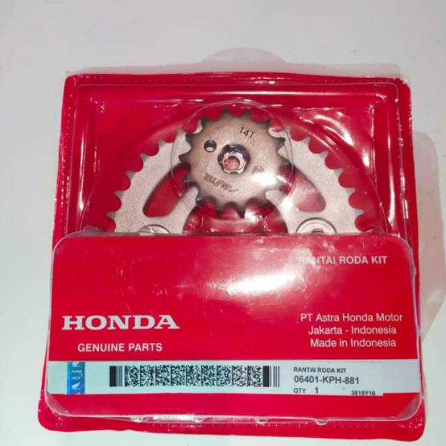 Jual GEAR SET HONDA SUPRA X 125/KARISMA/KODE PARTS-KPH ORIGINAL ...