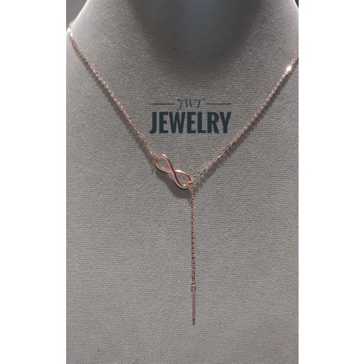 Jual KALUNG KOYE RMAS DANGLING JUNTAI DAINTY INFINITY BISA DITARIK ...