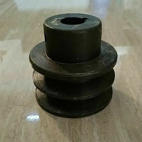 Jual Pulley pully puli B2 - 3 inch as 20 mm pulley besi cor | Shopee ...