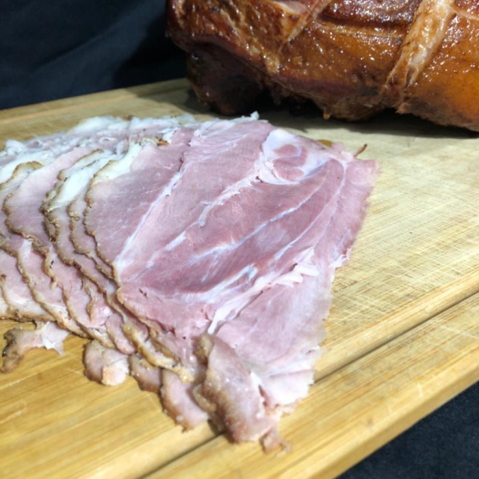 Jual Smoked Pork Ham / Pork Leg / Pork Knuckle / Paha Babi Asap (SLICES ...