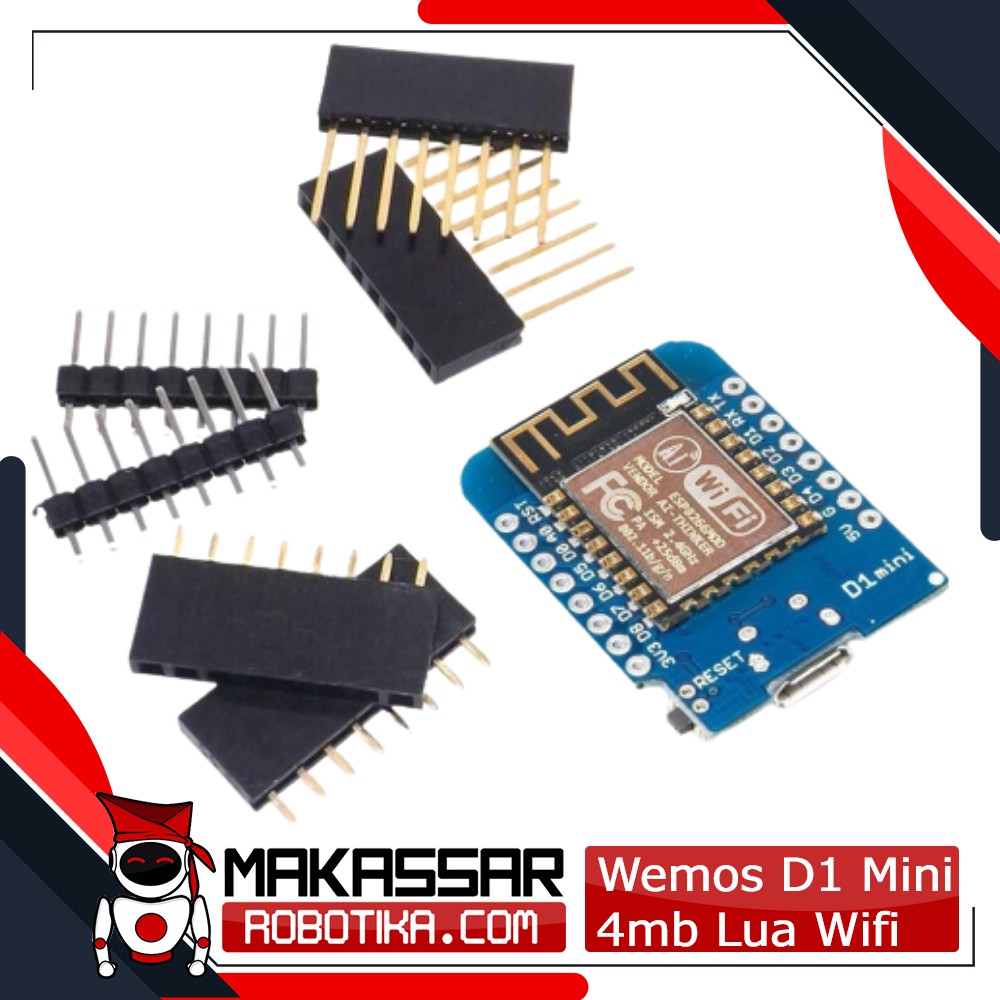 Jual Wemos D1 Mini NodeMcu 4mb Lua Wifi IOT Internet ESP8266 ESP-12F | Shopee Indonesia