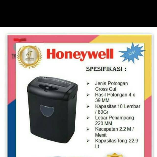 Jual MESIN PENGHANCUR KERTAS/PAPER SHREDDER HONEYWELL CROSS CUT# ...