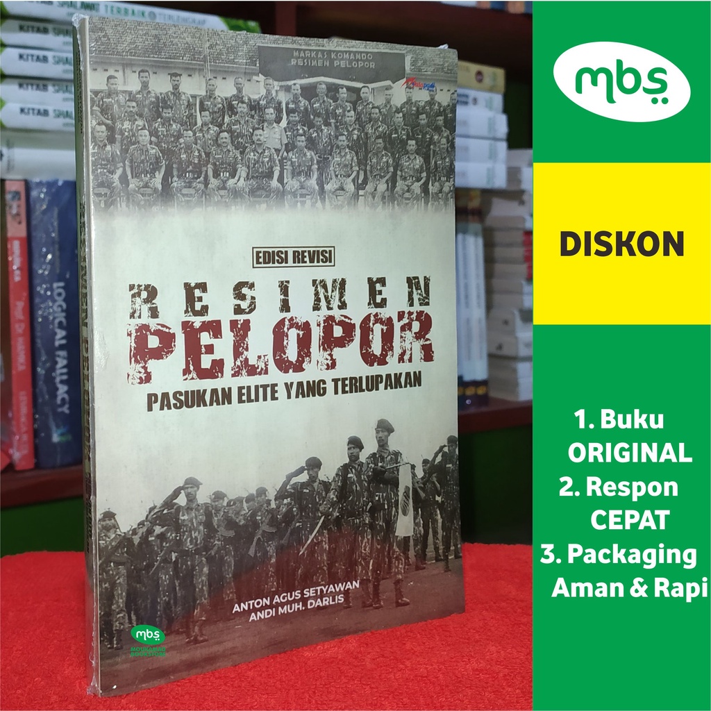 Jual BUKU RESIMEN PELOPOR - Pasukan Elite yang Terlupakan - Anton Agus Setyawan & Andi Muh ...