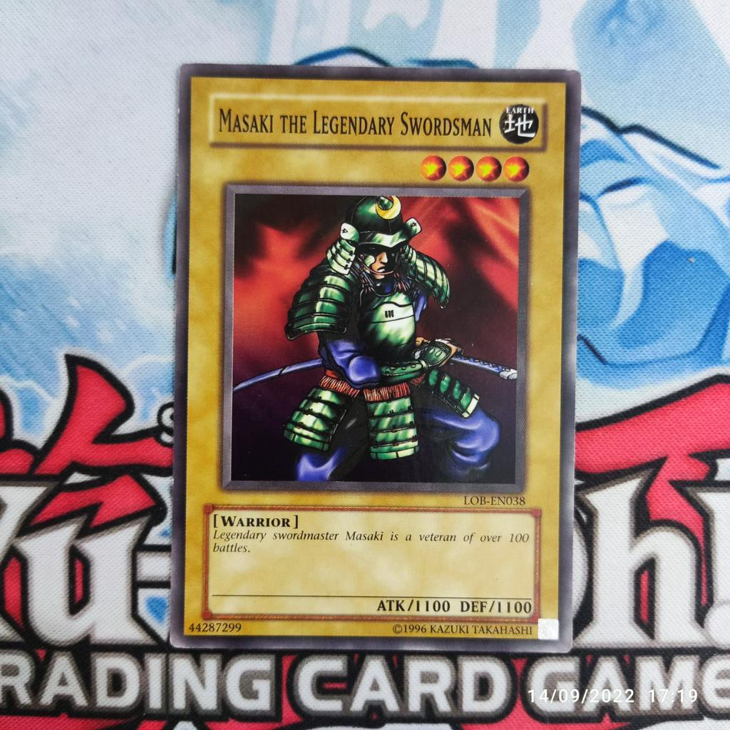 Jual yugioh masaki the legendary swordsman LOB common original | Shopee ...