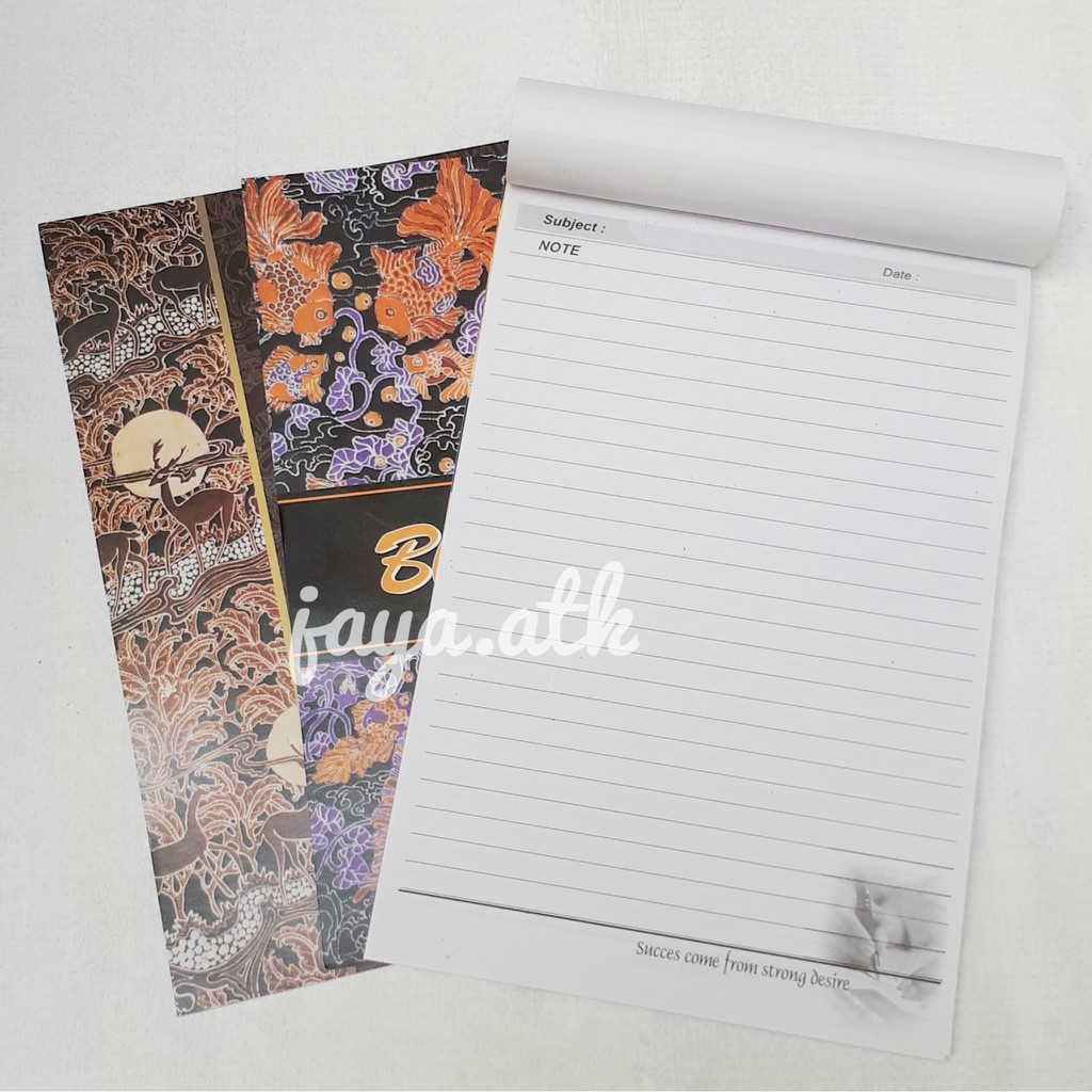 Jual Block Note - Report Pad Batik A5 | Shopee Indonesia