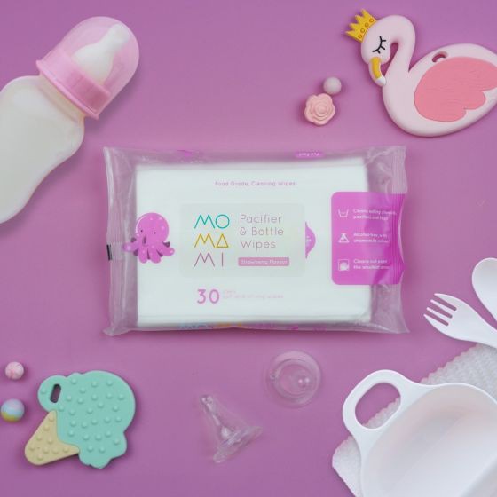Jual Tisu Basah Dot & Botol Bayi Momami Baby Pacifier & Bottle Wipes ...