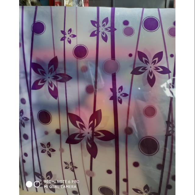 Jual Hot fiber pagar MOTIF BUNGA UNGU | Shopee Indonesia