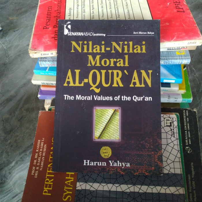Jual NILAI NILAI MORAL AL QURAN - HARUN YAHYA | Shopee Indonesia