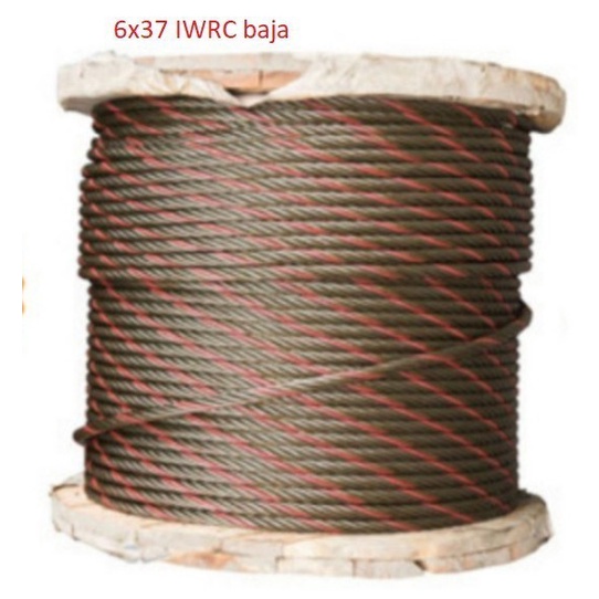 Jual Kawat Seling BAJA 14mm IWRC 6x37 Ungalvanis Wire Rope Hitam Tali Sling | Shopee Indonesia