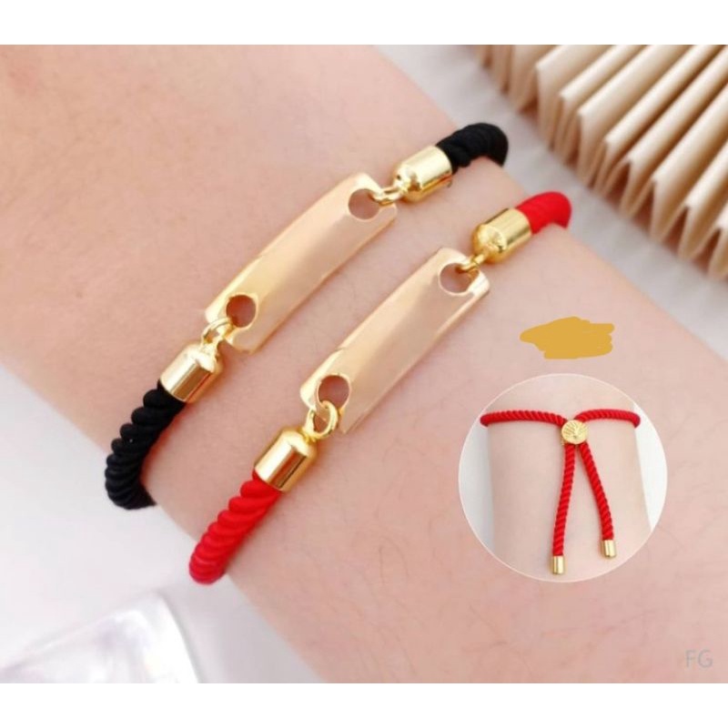 Jual Gelang Tali Serut Emas Plat 0.30 gram kadar 10 karat "Semar ...