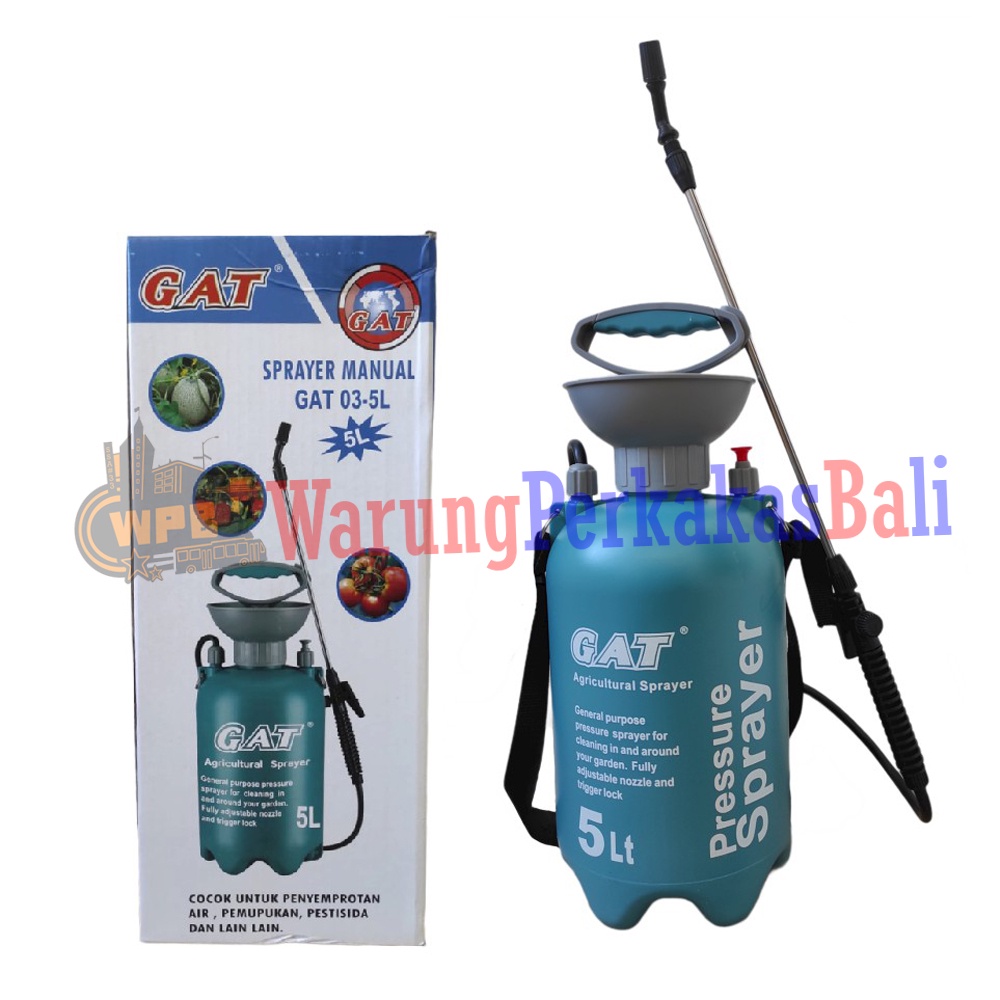 Jual Gat Sprayer Manual 5L Semprotan Hama Gat 5L Gat Sprayer Manual 5L ...