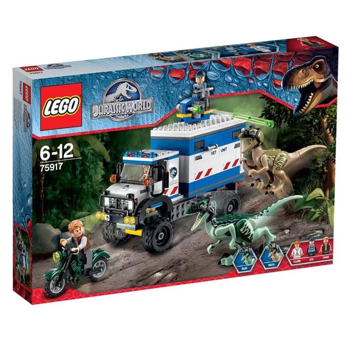 Jual LEGO Jurassic World # 75917 Raptor Rampage Best Vet Mobile ...