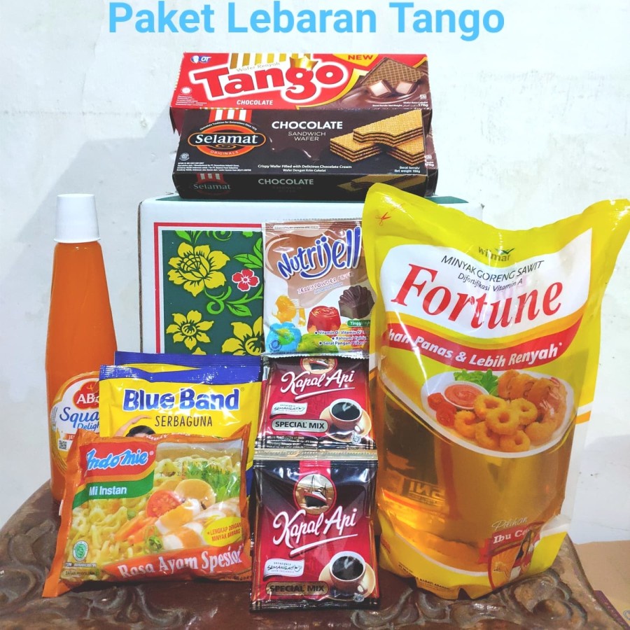 Jual Paket Lebaran Tango dalam Kardus Cantik (Hanya kurir instant ...