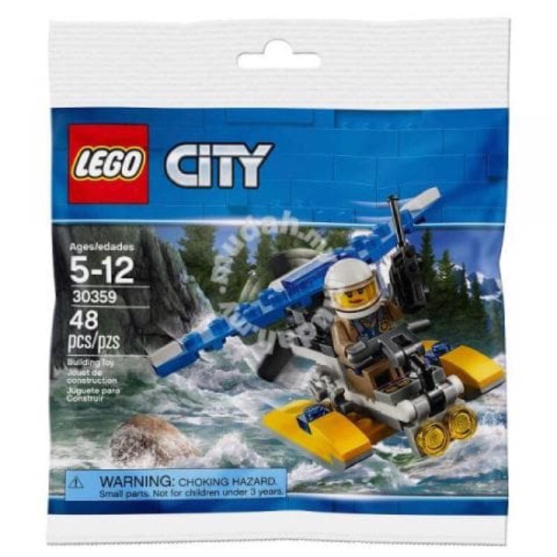 Jual Lego City Polybag 30359 Police Water Plane | Shopee Indonesia
