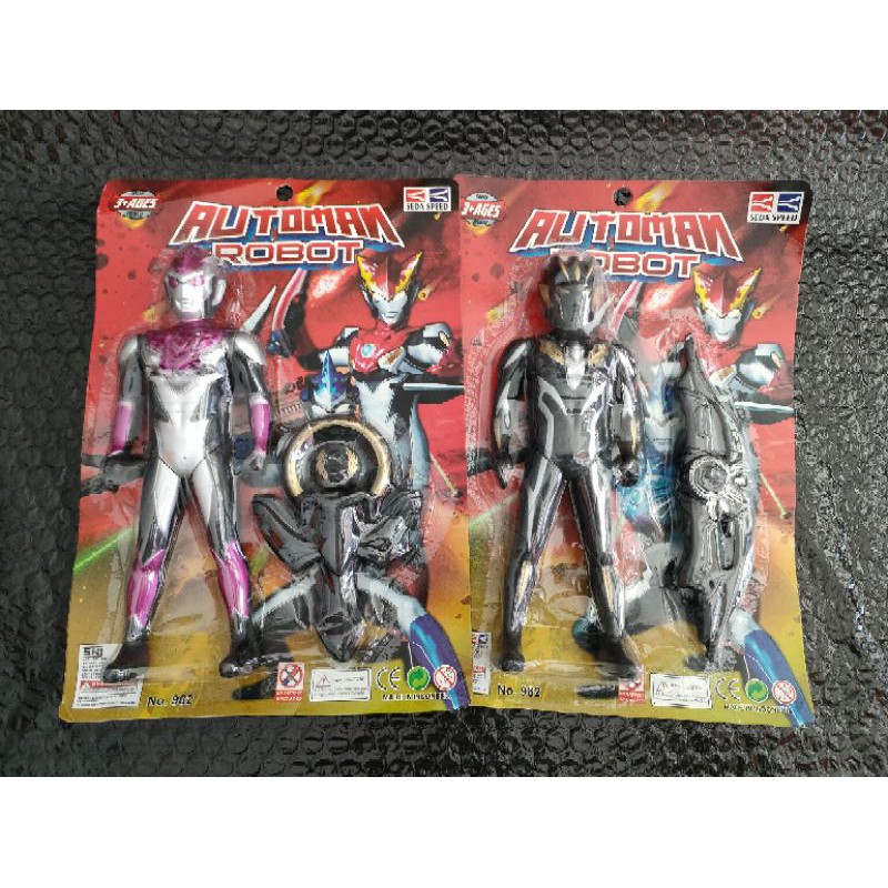 Jual Mainan Automan Robot + Senjata 982 | Shopee Indonesia