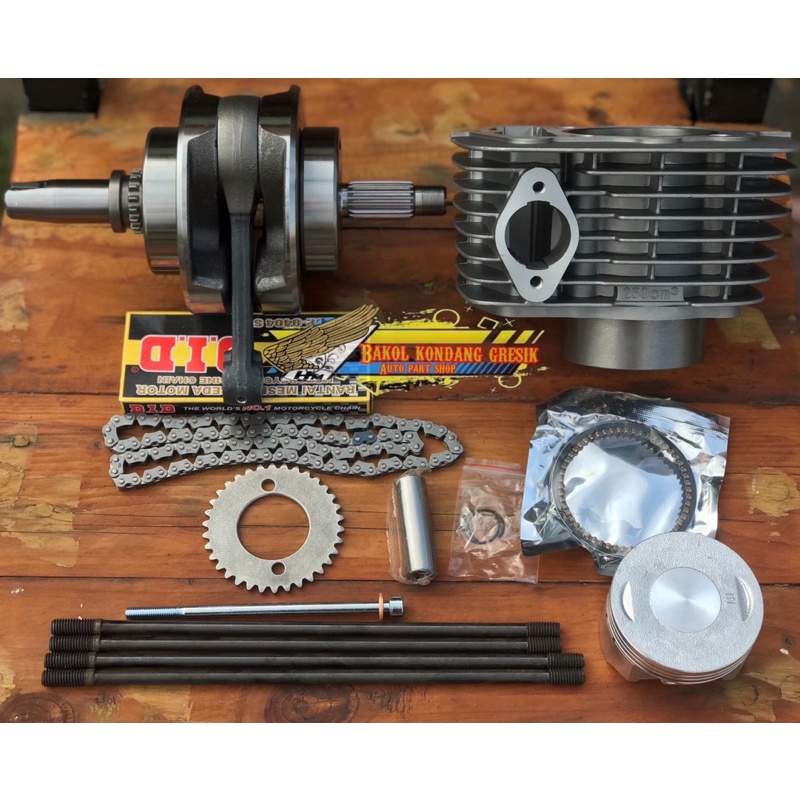 Jual paket hemat upgrade bore up 250cc pnp cb gl mp tiger askruk xiema | Shopee Indonesia